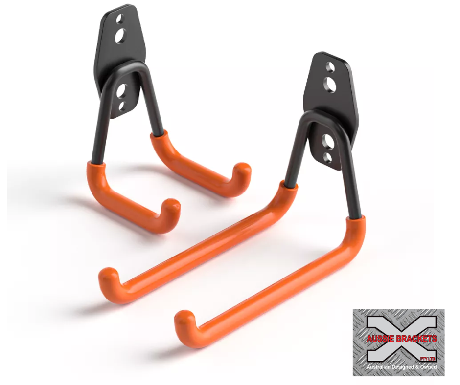 GARAGE WALL HOOK 13CM - Aussie Brackets